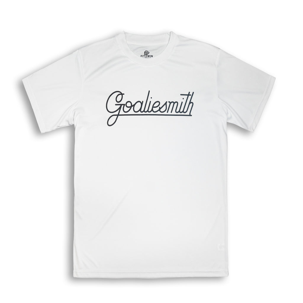 White Poly SS – Goaliesmith