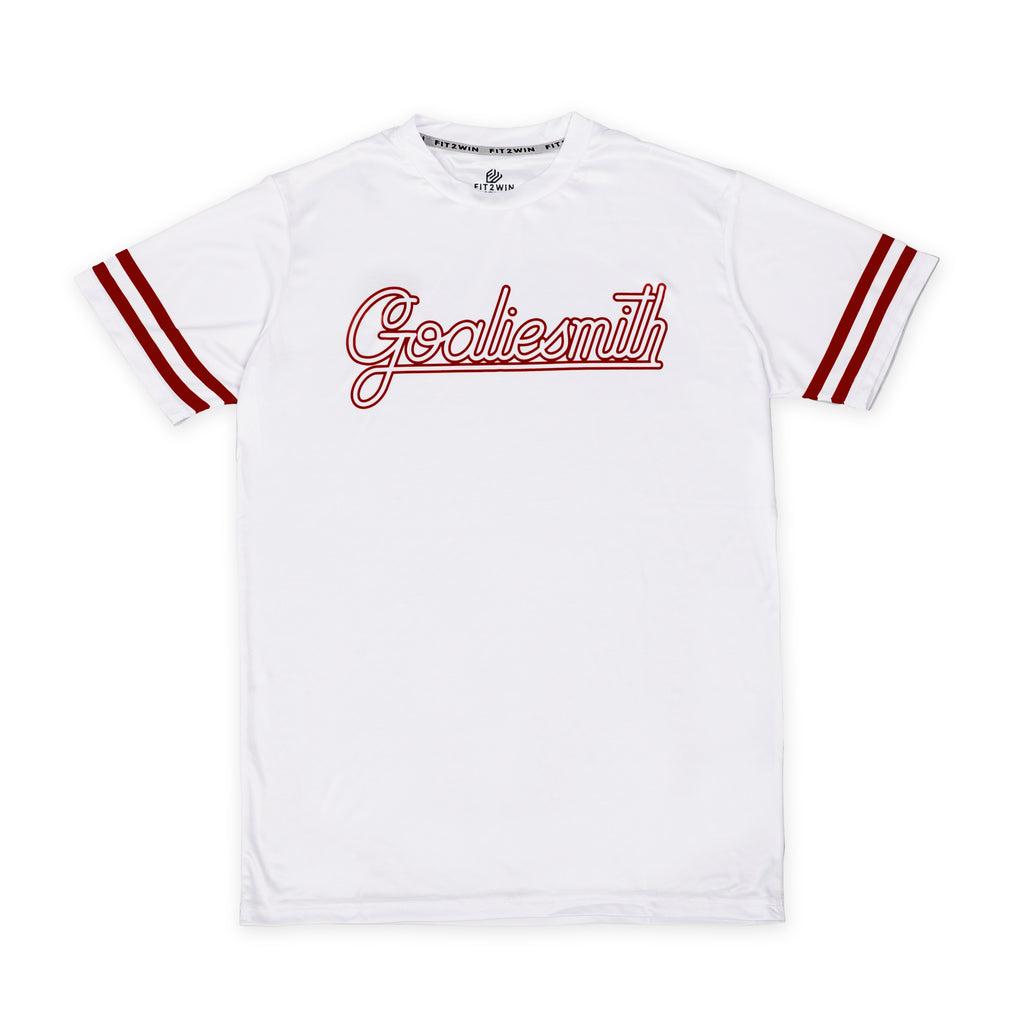 Team Color Stripe Poly SS – Goaliesmith